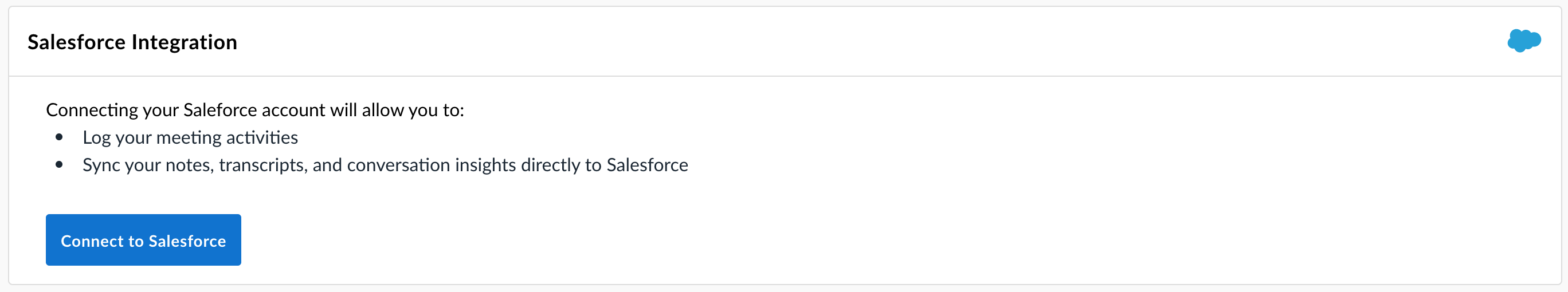 Avoma Integration with Salesforce
